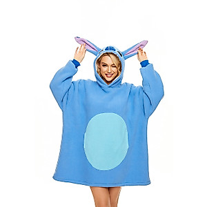 Cute Animals Blanket Onesie Hoodie Soft Warm Comfy Plush Halloween Costumes