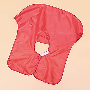 Healifty Hair Styling Accessories Beard Catcher Apron Beard Shaving Bib Foldable Beard Trimming Apron Grooming Cape Apron for Mens Kids Apron