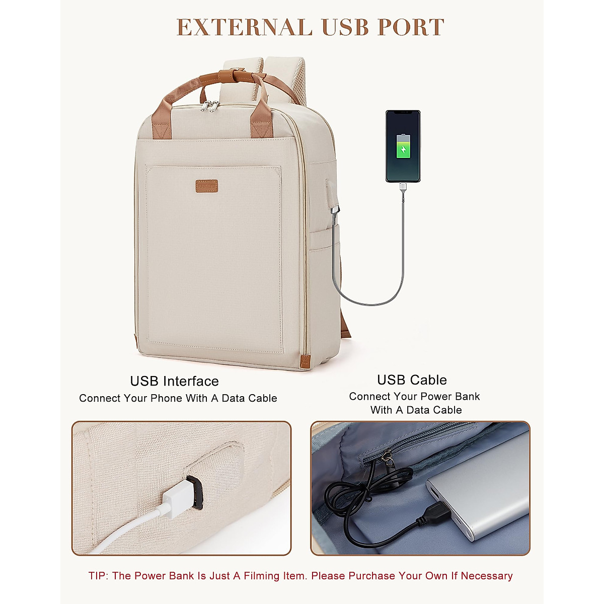 Travel Backpack For Women Men Laptop Backpack Flight Approved Carry On Bags For Airplanes Personal Item Bag For Airlines Casual Daypack Backpacks Travel Essentials Gym Work Traveling Backpack White…