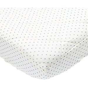 Pehr Blue Pin Dot Change Pad Cover