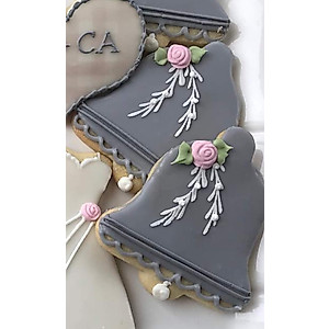 Christmas Church Bell Cookie Cutter, 3.5" Made in USA by Ann Clark