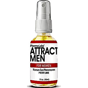 PHERMALABS Pheromones Perfume For Women- 1.0 oz- Attract Men Instantly- Highest Concentration Of Pheromones Possible - Fresh & Long-lasting Smell