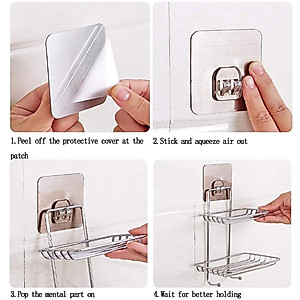 Lele 3 Color Soap Dishes,Leaf-Shaped Shower Soap bar Holder with Draining Tray,Fashionable Soap Dishes for Shower Kitchen