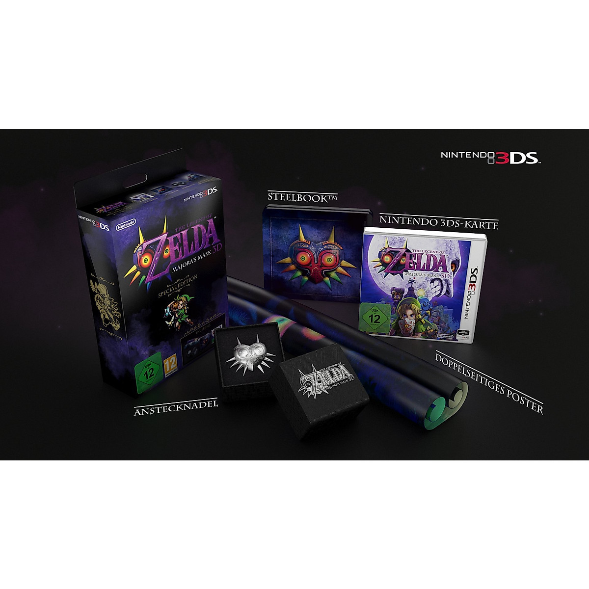 Zelda Majora's Mask Special Edition for Nintendo 3DS (European Import)