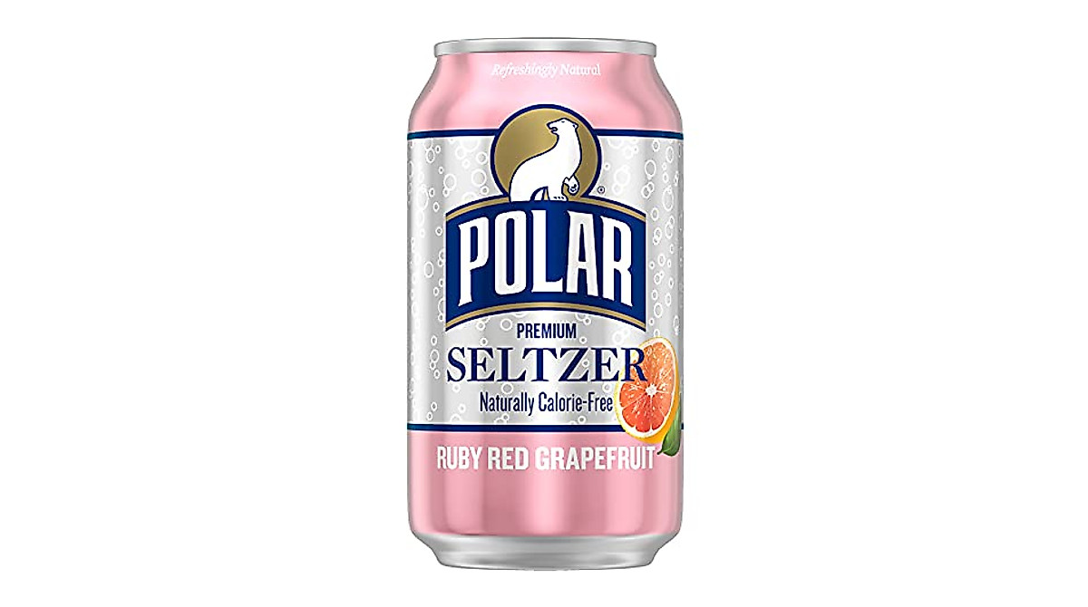 Polar Seltzer Water Ruby Red Grapefruit - 24 Pack