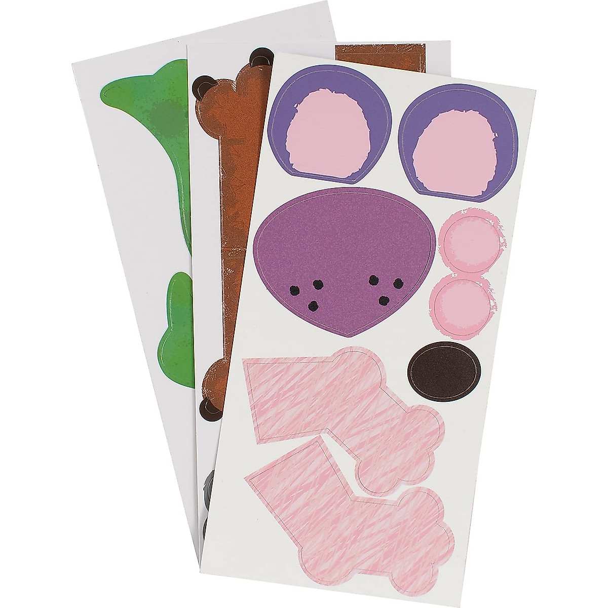 READY 2 LEARN Paper Bag Puppet Pets - 238 Pieces - 6 Animals - Puppet Making Kit for Kids Ages 3-5 - Inspire Creativity, Storytelling and Role Play