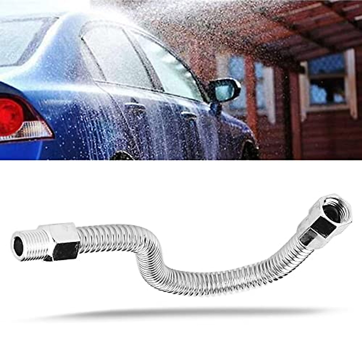 High Pressure Washer Wand Powerful Hose Nozzle Extendable Washer Spray Nozzle Cleaning Tool for Home Yard Garden Car(3#)