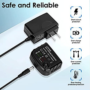 Lipop LCS1620 Battery Charger for Black and Decker 20V Lithium Battery Charger LBXR20 LBX20 LB20 LBXR20-OPE LBX4020 LB2X4020 LBXR2020-OPE
