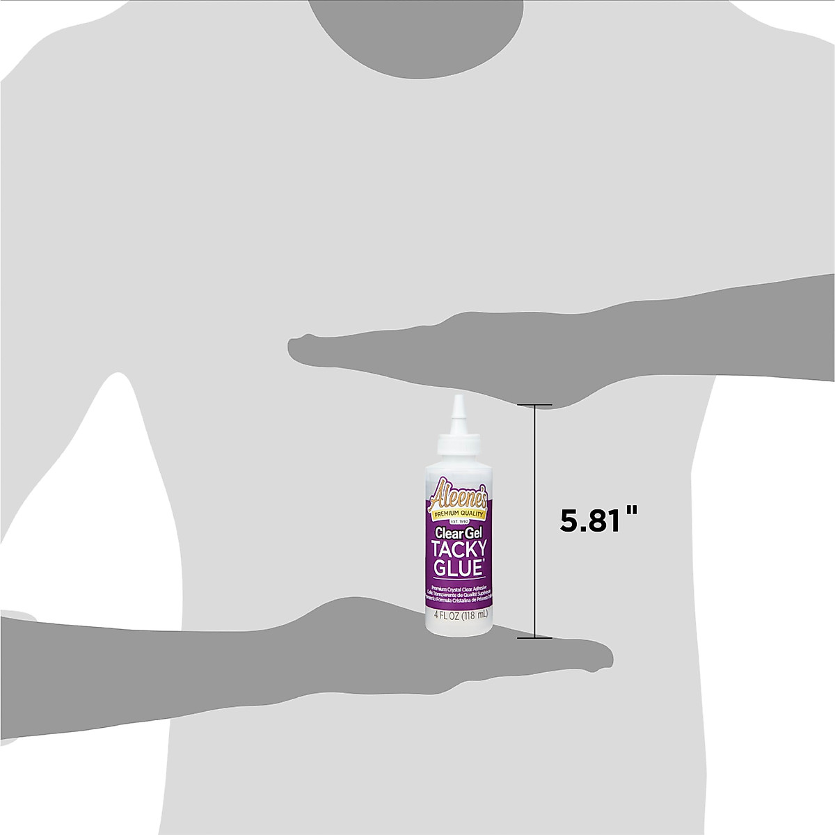 Aleene's Clear Gel Tacky Glue 4oz