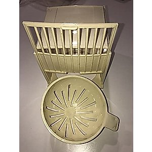Fit Fly Bird Cage Closed Top Nest Bird Canary Lovebird Aviary Plastic Nest