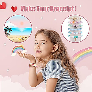 QUEFE 8100pcs, Clay Beads for Bracelet Making Kit, 92 Colors Flat Heishi Beads for DIY Crafts Necklace Jewelry Making Gifts