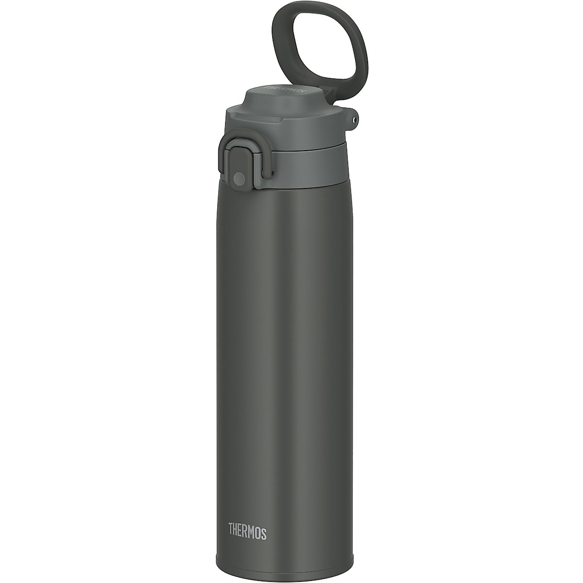 Thermos JOS-750 DGY Vacuum Insulated Mobile Mug with Carry Loop 25.5 fl oz (750 ml), Dark Gray