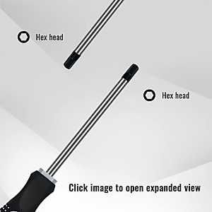 Hex Allen Wrench Screwdriver Set (10 Pack in Precision & Standard Metric Sizes 0.9mm 1.27mm 1.3mm 1.5mm 2.0mm 2.5mm 3.0mm, 4.0mm, 5.0mm, & 6mm) - Perfect for RC Cars, Quadcopters, & Helicopters