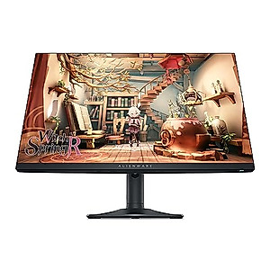 Alienware AW2724DM Gaming Monitor - 27" QHD 180Hz w Overclock, AMD FreeSync Premium Pro, NVIDIA G-SYNC, VESA Display - Black,Black/Silver