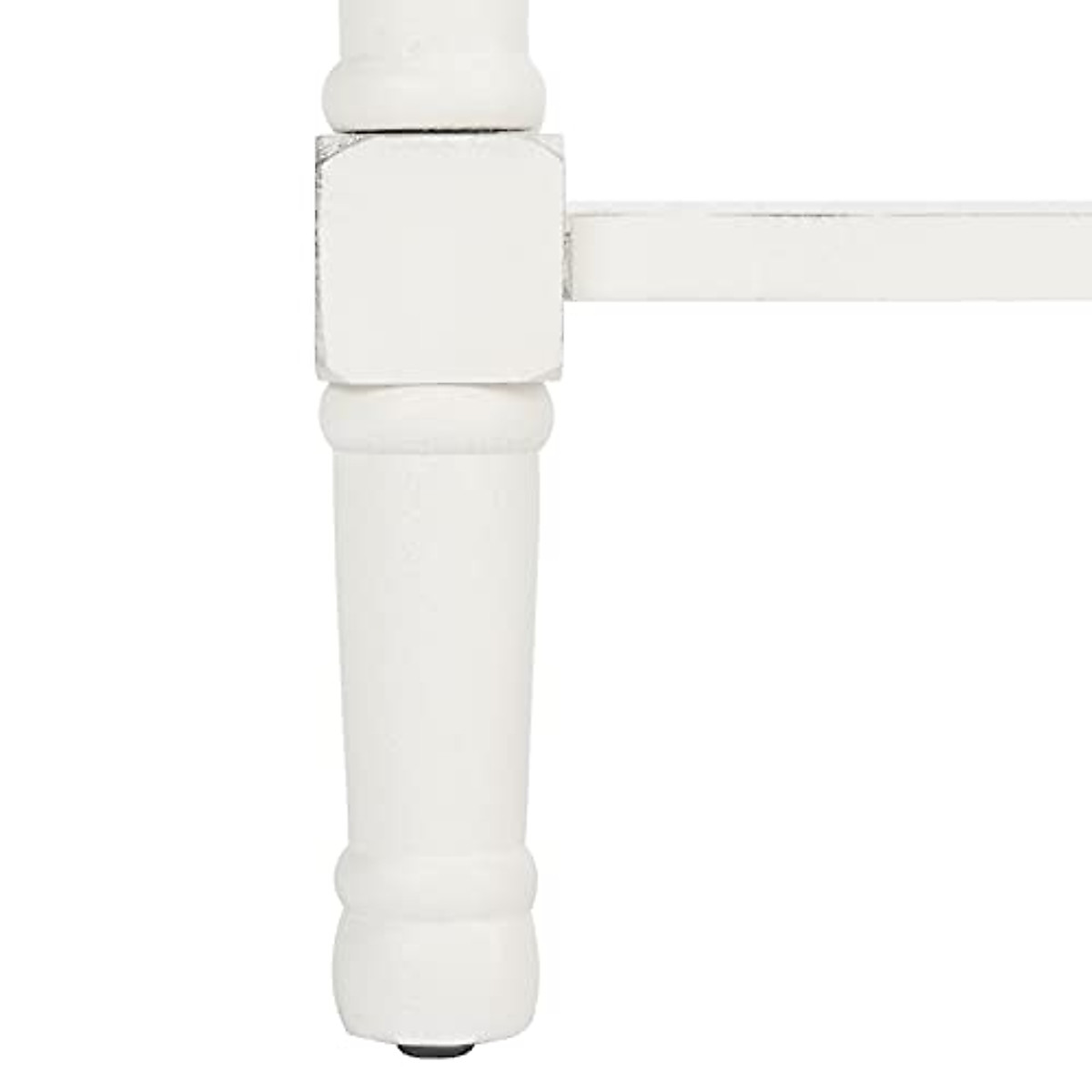 Safavieh Home Collection Allura Distressed White 2-Drawer Bottom Shelf Console Table