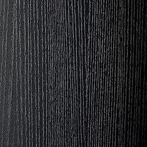 BarberPub Corner Storage Cabinet with Door and Glass Shelves for Home Office Beauty Salon Spa 3200 (Black)