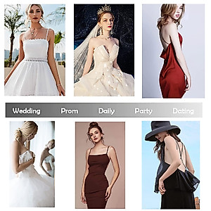 Sticky Bra,Backless Strapless Bra Push Up,Adhesive Invisible Lift Up Bras for Women Wedding Dresses Reusable,Black