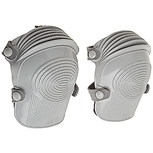 CLC Custom Leathercraft 361 Ultraflex Non-Skid Kneepads, Plastic, Grey