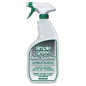 Simple Green Anti-Spatters, 32 Oz Plastic Container With Spray Trigger, Clear - 1 Piece