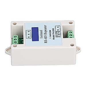 RS485 Repeater Optical Isolator Anti Thunder Optoelectronic Isolation High Speed Transmission Hub for Expand Transmission Distance