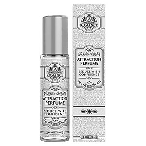 A Romance Premium Unisex Pheromone Cologne - Pheromone Perfume Essential Oil With Pure Pheromones For Men and Women - Pheromone Attraction Cologne For Him and Her - 0.34 oz (10 mL)
