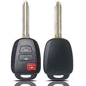 Key Fob Remote Replacement Fits for Toyota 2013 2014 2015 2016 2017 2018 2019 2020 2021 RAV4/2016-2019 Tacoma/ 2013-2019 Prius C Keyless Entry Remote Control HYQ12BDM HYQ12BEL H CHIP 89070-42820/42D30