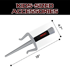 Liberty Imports 2 PCS Plastic Toy Ninja Sai Weapons for Kids Pretend Play Costume Accessories - Children Imaginative Play and Cosplay