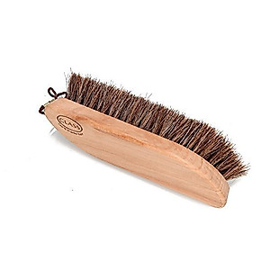 Italian" Class" Brand Wood 100% Horsehair shoe Soft Brush Interior Upholstery Brush