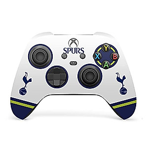 Head Case Designs Officially Licensed Tottenham Hotspur F.C. 2022/23 Home Kit Logo Art Vinyl Sticker Gaming Skin Decal Cover Compatible With Xbox Series X/S Controller