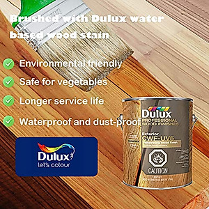 Elevated Wood Raised Garden Bed Kit Planter Box Stand for Backyard, Patio, Naturally Rot-Resistant, 4x2x2.5ft