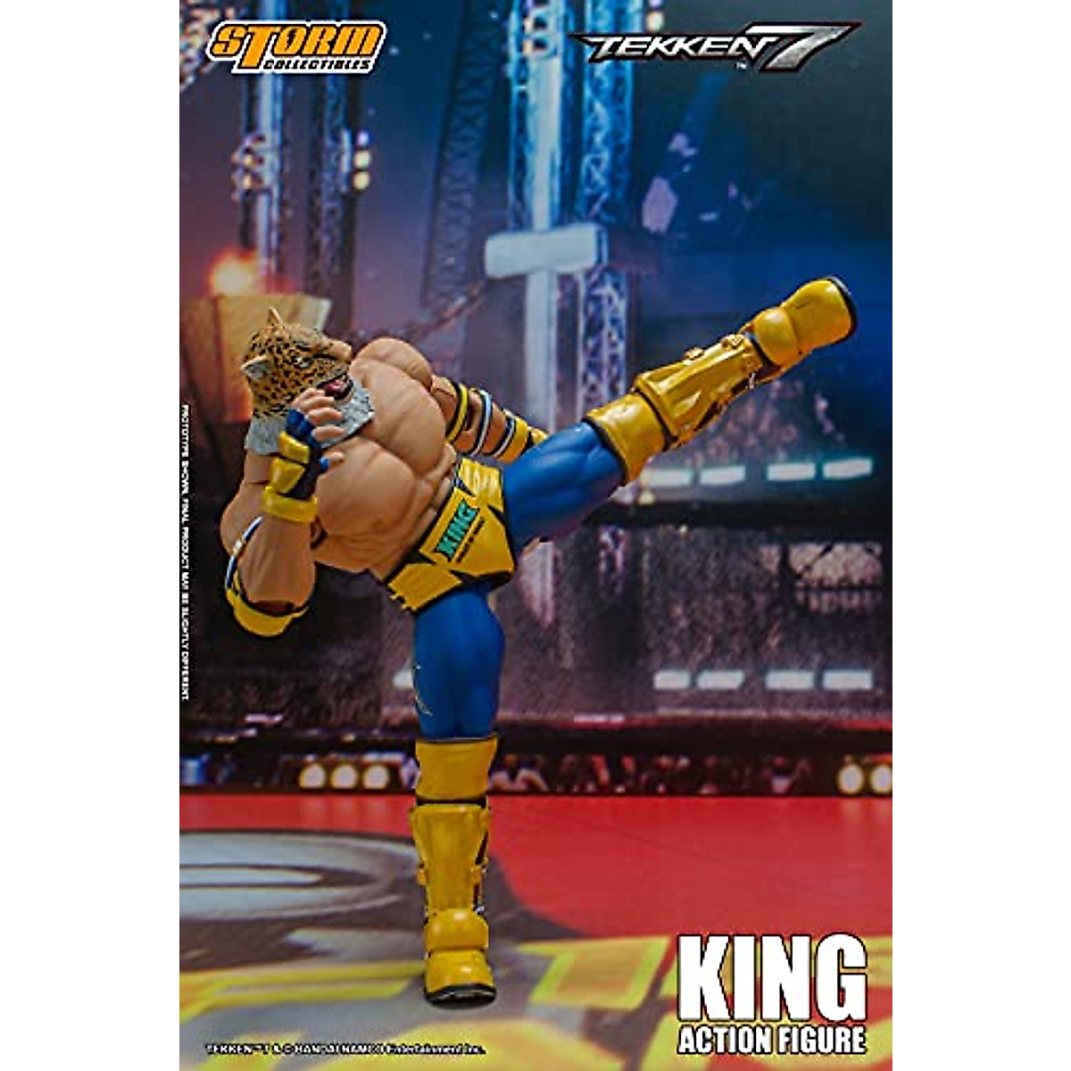 Storm Collectibles - Tekken 7 - King, 1/12 Action Figure, Brown