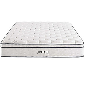 Pemberly Row 10'' H x 60'' W Queen Innerspring Fabric Mattress