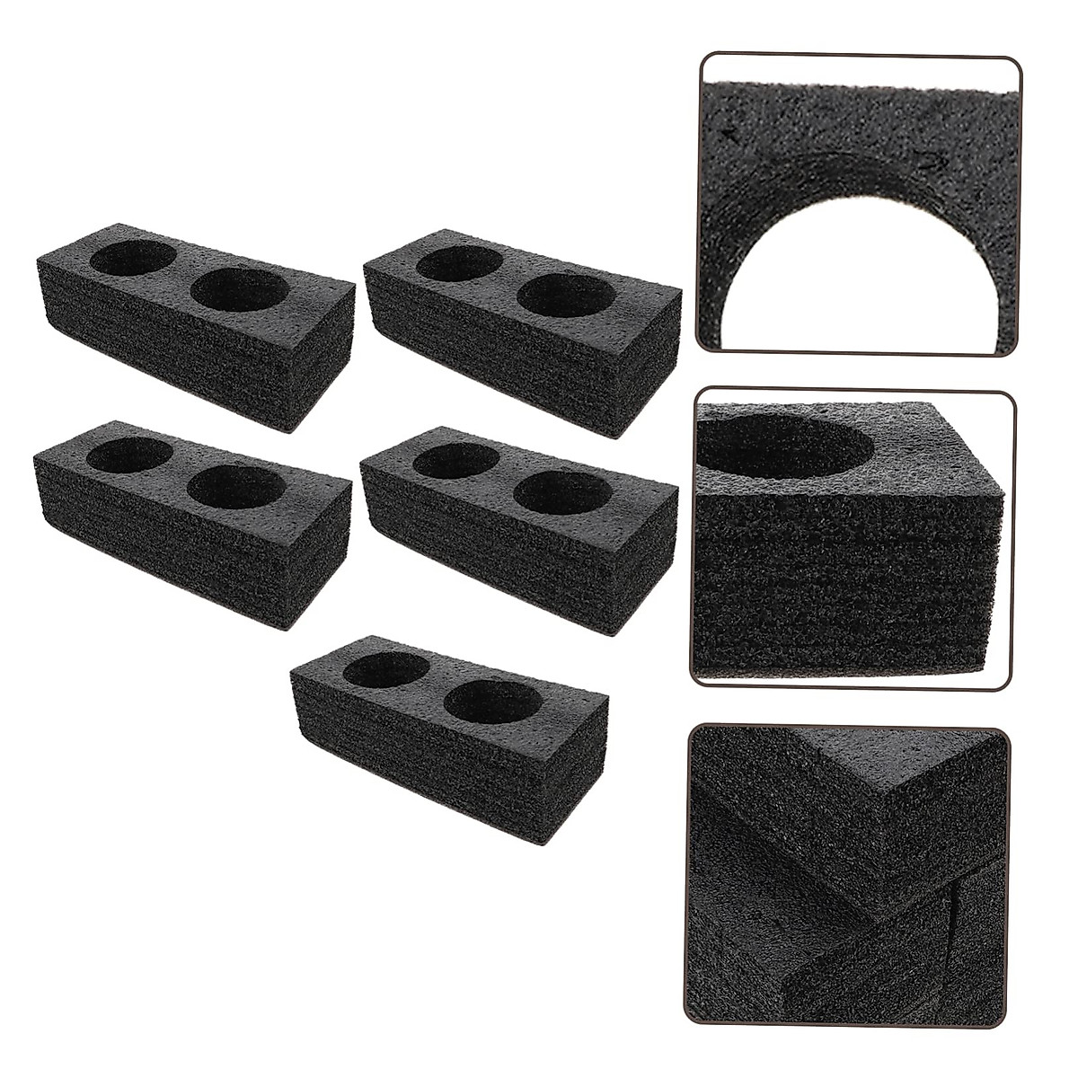 10 Pcs Pearl Cotton Cup Holder car Drink Holders Foam Bottle Holder Foam Cup Holder Cup Carrier Tray Convenient Cup Holder Foam Drink Holder Takeout Drink Holder Portable re-usable