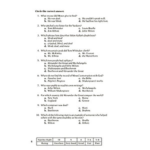 Read and Comprehend 6 Skill Sheets - Abeka 6th Grade 6 Reading Comprehension Student Activity Book