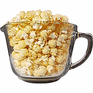 Mushroom Popcorn Kernels by Princeton Popcorn - Farmer Direct, Non-GMO, Gluten Free, UnPopped, Ball Shaped, Old Fashion Popcorn Pops Extra Large popcorn kernels, mushroom popcorn kernels for popping for Air Popper & Stovetop 32oz