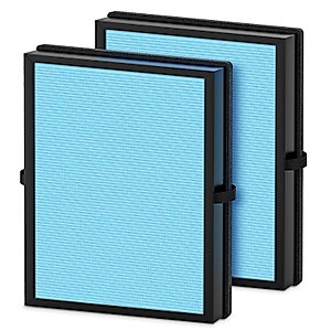 2 Pack MK-04 Air Filter Compatible with MK-04 MG04JH Air Puri-fier, 4-Stage H13 Ture HEPA Filter Replacement for Dust, Pet Dander for Bedroom and Office- Standard Version