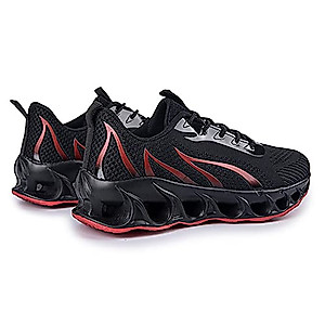 Women's Relieve Foot Pain Perfect Walking Shoes,Non Slip Blade Type Casual Fashion Sneakers,Breathable Non Slip Gym Sports Work Trainers (10.5,Blue)