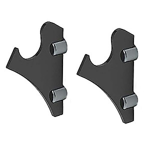 Lixada Light Saber Wall Mount, Wall Rack Wall Holder, Sword Stand Saber Hanger, Bracket Horizontal Wall Rack