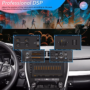 2+32 Android 12 Car Stereo for Toyota Camry 2015 2016 2017, 10.2" HD Touch Screen car Radio with Wireless Carplay & Android Auto, Mirror Link, Bluetooth, WiFi, GPS Navigation, Backup Camera