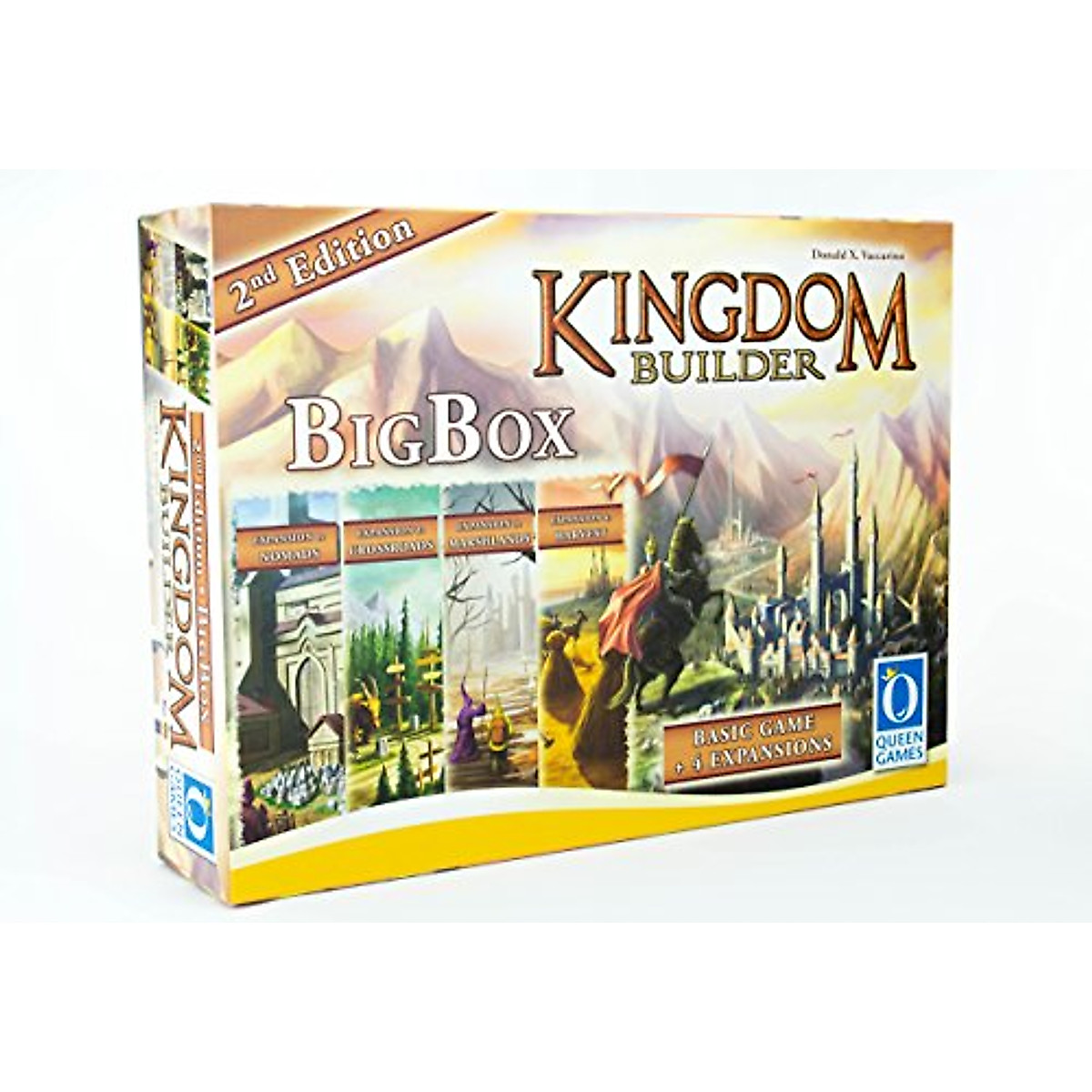 Queen Games Kingdom Builder Big Box 2nd Edition Board Game