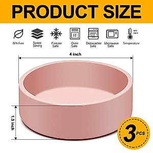 Silicone Microwave Egg Cooker, 3 Pack Air Fryer Egg Molds Eggwich Maker, Individual Egg Cups for Sandwiches Breakfast