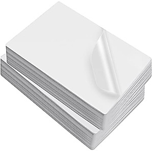 400 Pack 5.3 x 7.4 Inch Thermal Laminating Pouches 3 Mil Clear Laminating Sheets Plastic Laminating Paper Hot Glossy Laminator Pouches Office Laminating Supplies for Letter Photo Card ID Badge