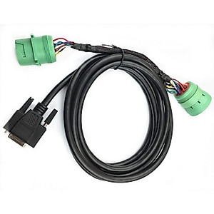 ARTECKIN j1939 Male to J1939 Female to DB15 Female Splitter Cable for Truck ELD Device