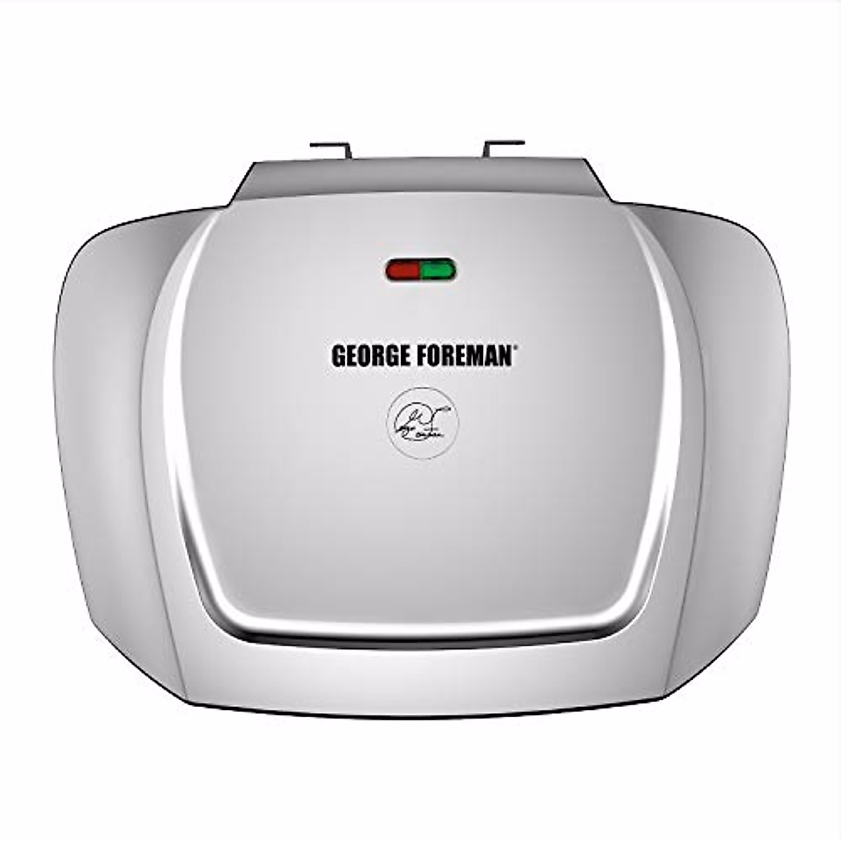 George Foreman 9-Serving Basic Plate Electric Grill and Panini Press, 144-Square-Inch, Platinum, GR2144P