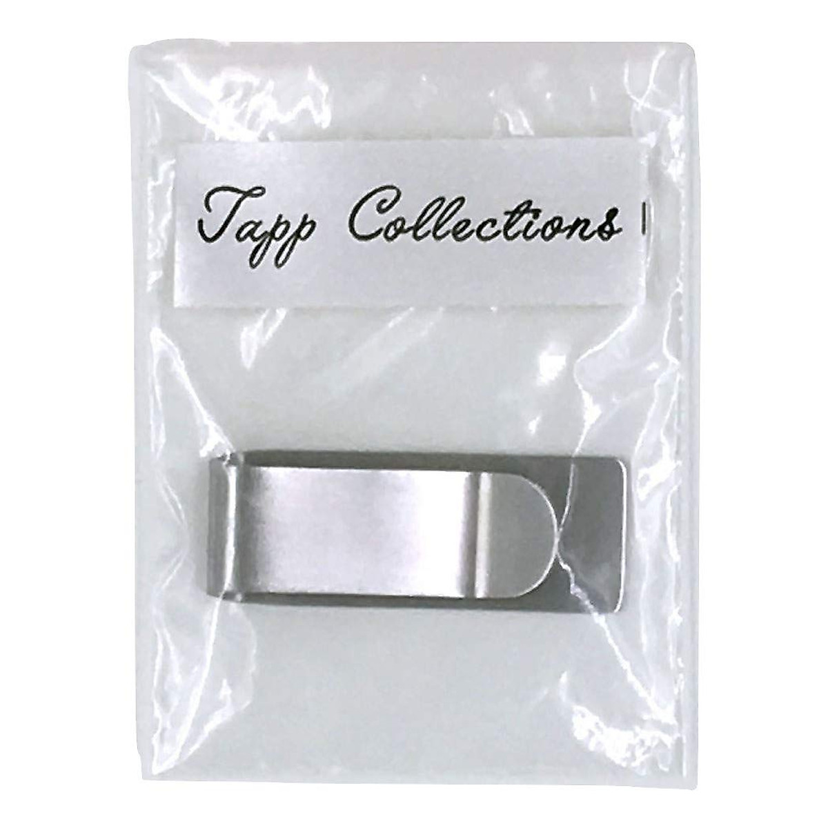 Tapp Collections Silver Stainless Steel Slim Money Clip #3 - Silver