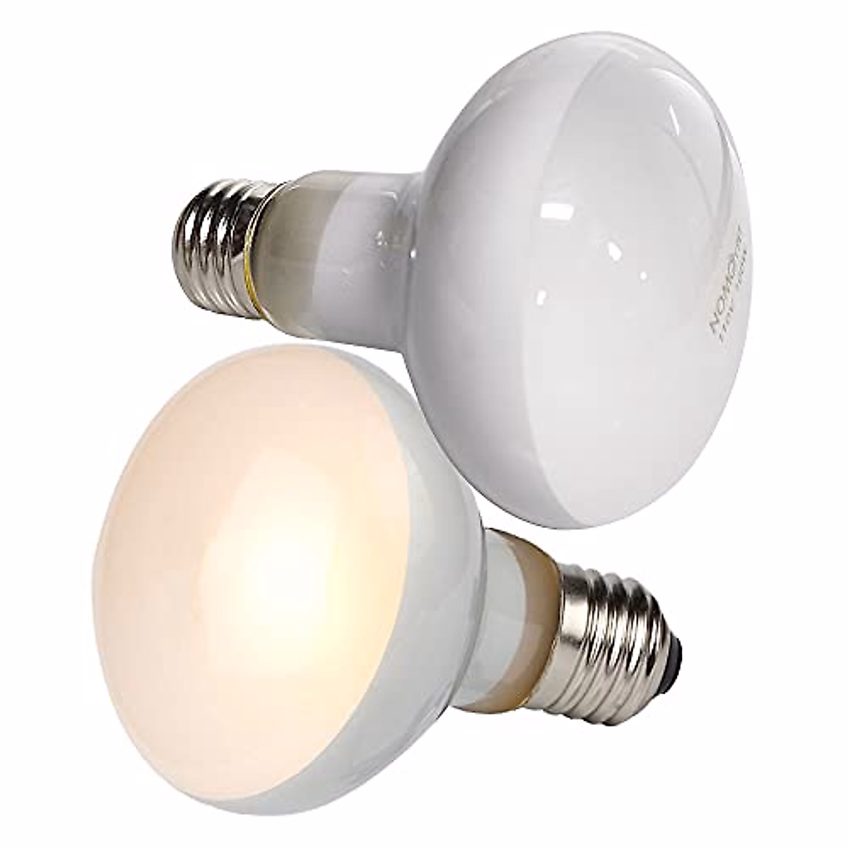 Abustle pig Basking Spot Daylight Lamp 75W UVA Heat Bulb Soft White Light Glass Basking Bulb Heat Lamp for Bearded Dragon, Reptile & Amphibian(2 Pack)