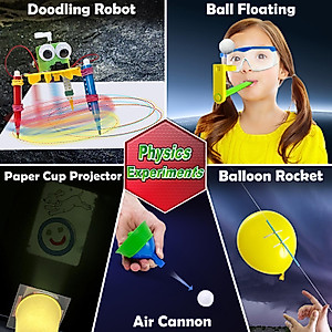 UNGLINGA 150 Experiments Science Kits for Kids, S.T.E.M Project Educational Toys for Boys Girls Birthday Gifts Ideas, Volcano, Chemistry Lab Scientific Tools Scientist Set