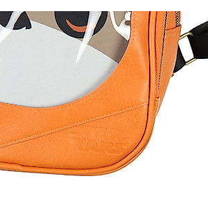 Bioworld Star Wars Backpack Ewok 3D Ears Faux Leather Mini Backpack Pin Display Miniature Backpack