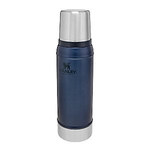 Stanley Classic Legendary Thermos Flask 0.75L - Keeps Hot or Cold For 20 Hours - BPA-Free Thermal Flask - Stainless Steel Leakproof Coffee Flask - Flask For Hot Drink - Dishwasher Safe - Nightfall