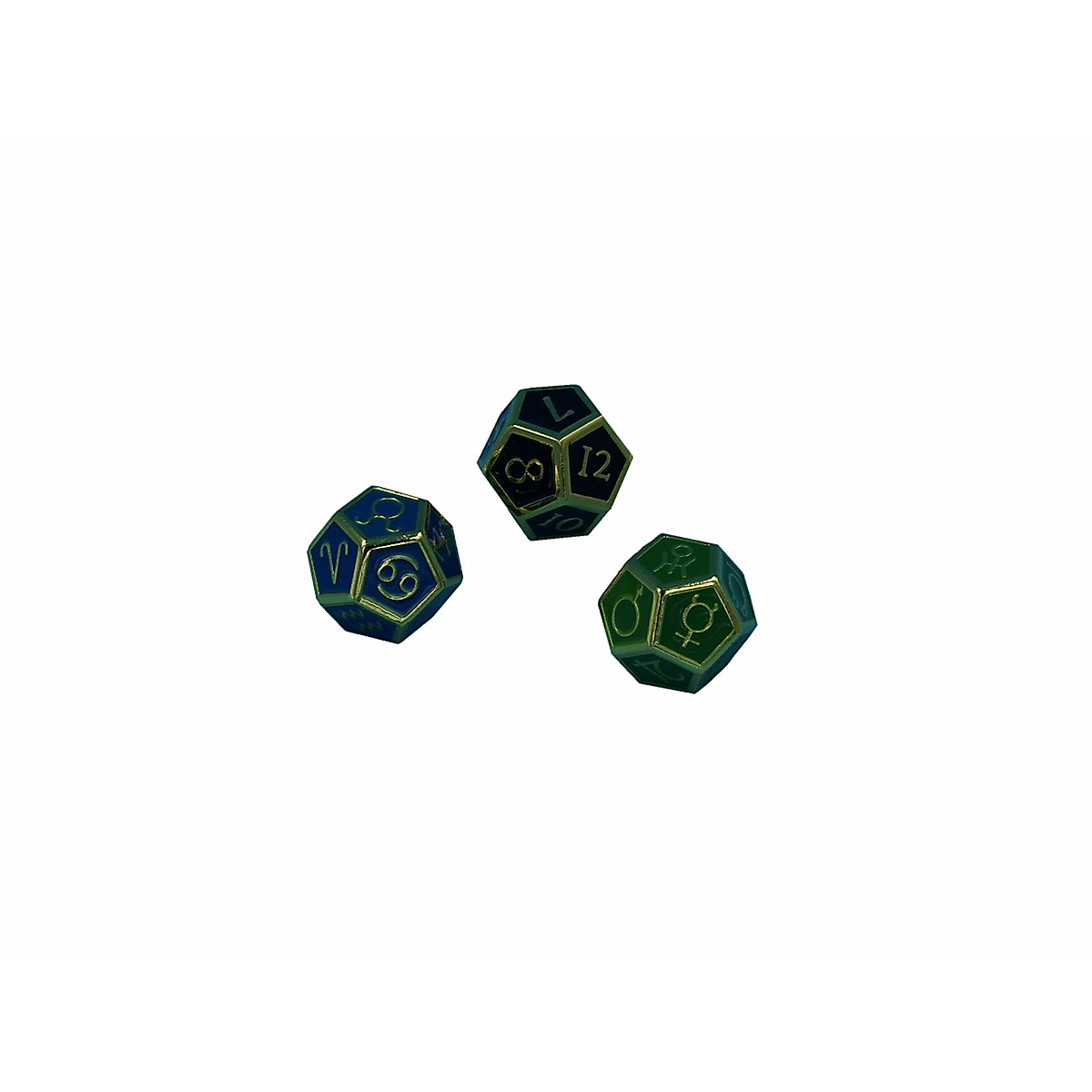 Abracax House Astrological Dice Set